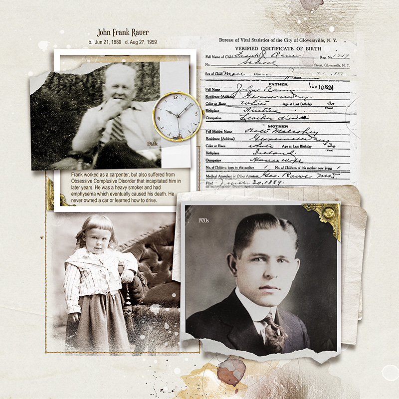 Frank Rauer | Oscraps Digital Scrapbooking and Artist Community